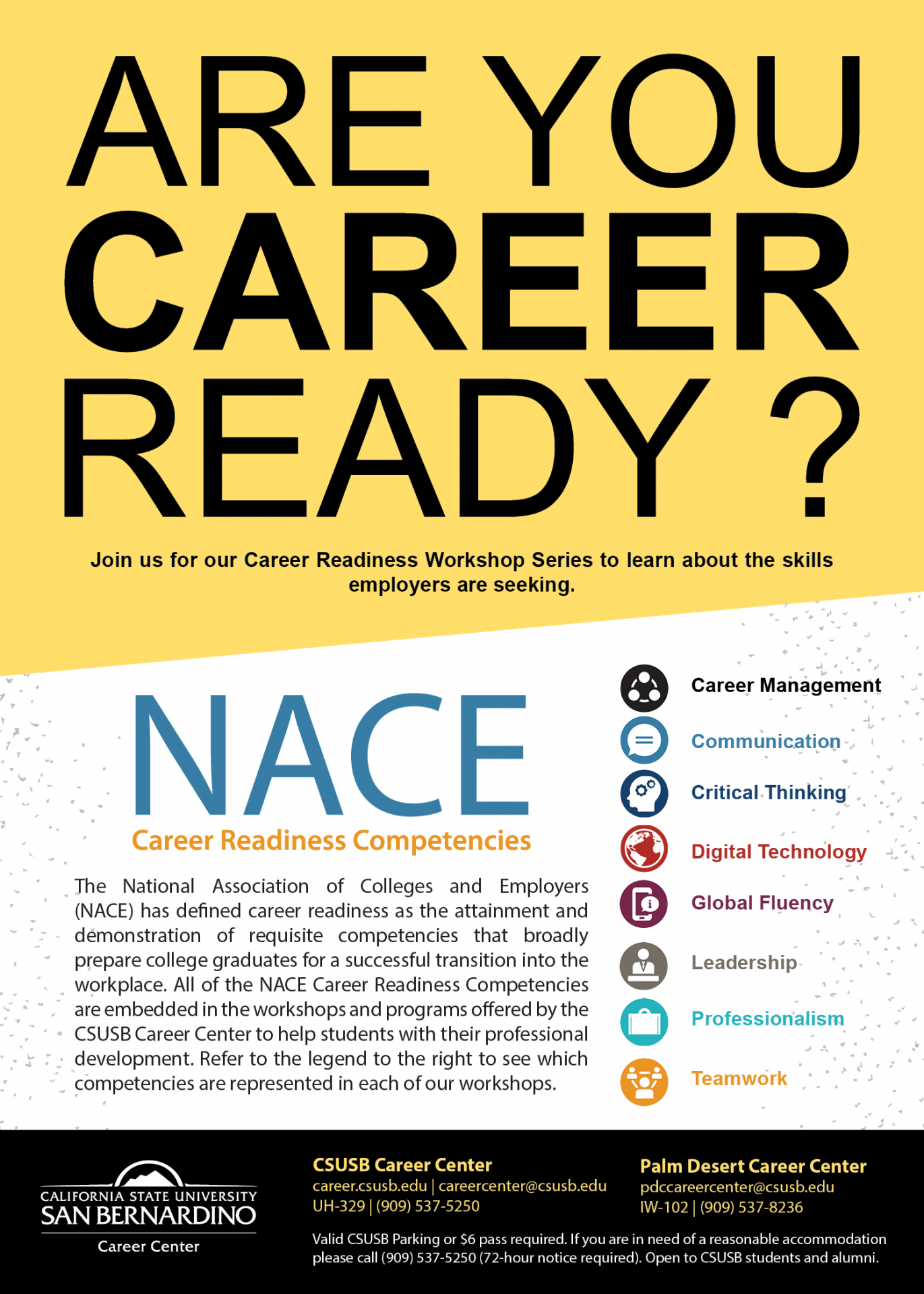 Career Readiness Series | CSUSB Career Readiness Series | CSUSB